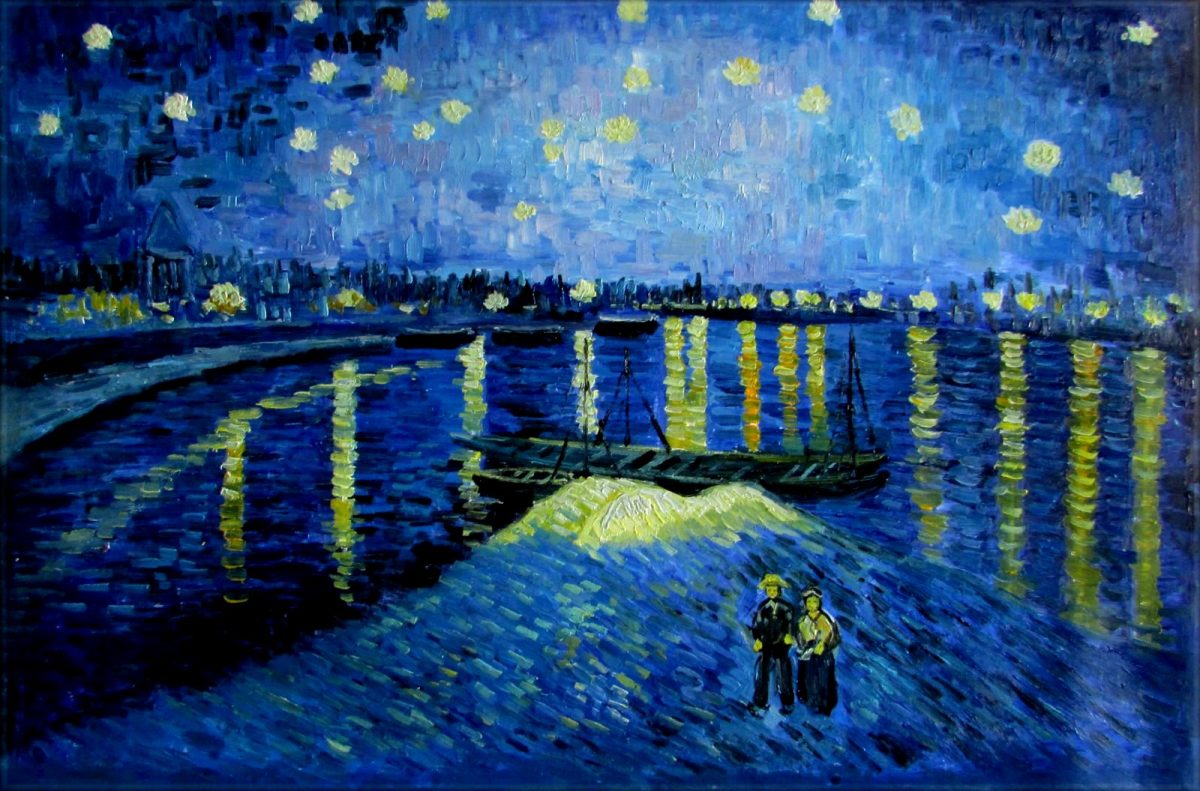 The colour blue. Through Cézanne, Rilke, Van Gogh and Mozart. – Lingua ...